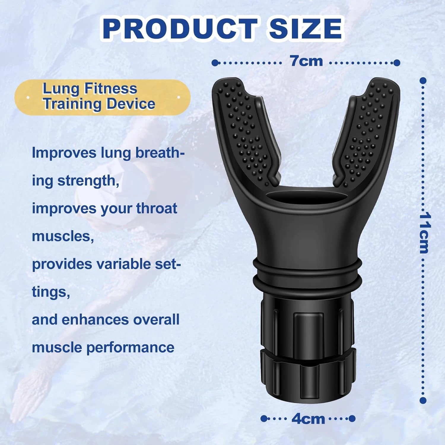 Adjustable Lung Breathing Trainer – THE FITNESS GOAL
