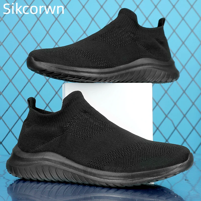 Black-Sock-Soft-Shoes-Men-Women-Sneakers-Size-45-Sport-Lightweight ...