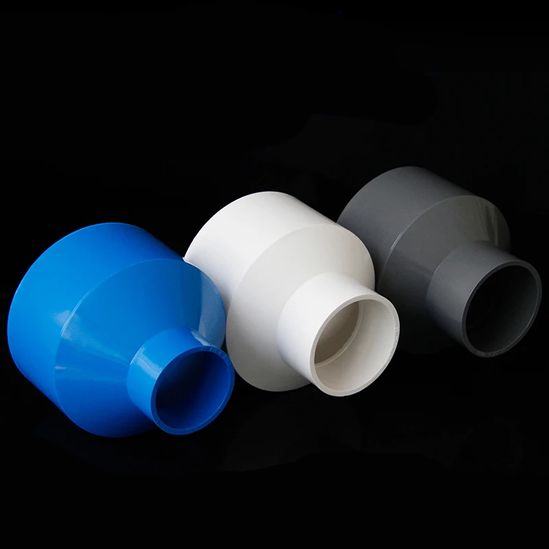 2pcs/lot Pvc Pipe Straight Reducing Connector Aquarium Fish Tank ...