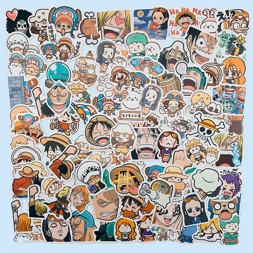 10-30-50pcs-Anime-One-Piece-Luffy-Stickers-Cartoon-Laptop-Notebook ...
