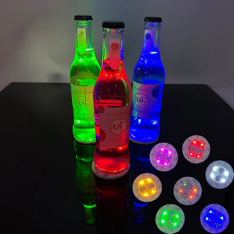 LED-Light-Up-Coasters-Sticker-Atmosphere-Props-Wine-Bottle-Stickers ...