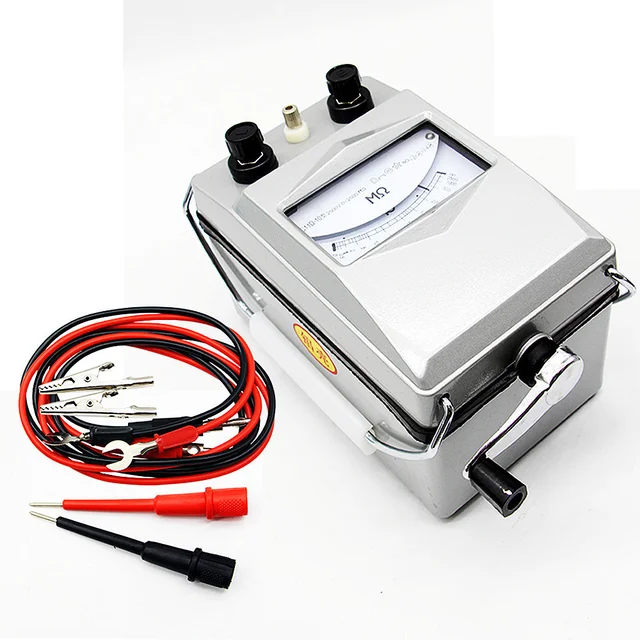 500V 1000V 2500V Insulation Resistance Tester ZC25-3 ZC25-4 ZC11D-10 ...