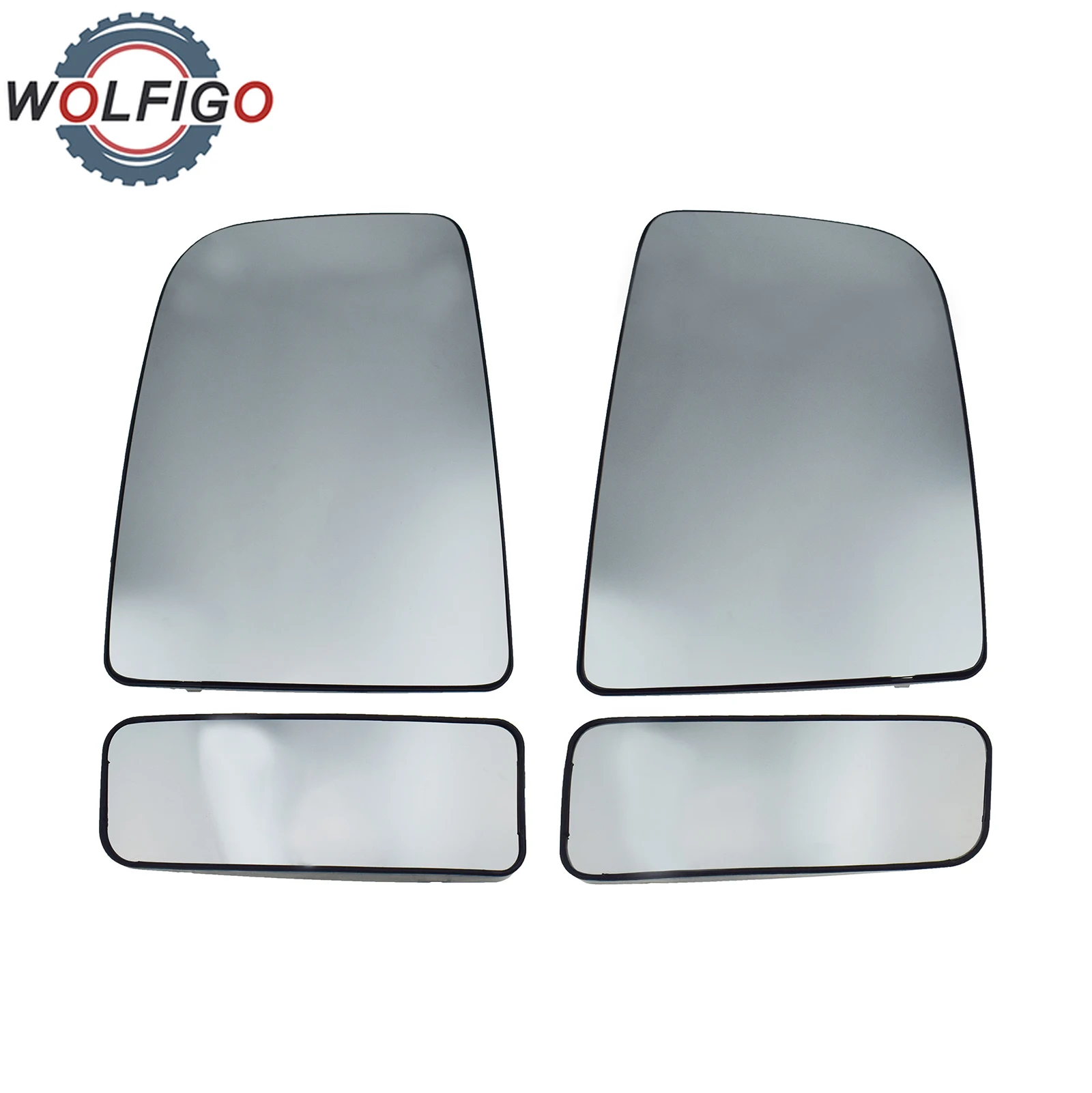 Left-Right-Upper-Lower-Mirror-Glass-Heated-w-Backing-for-Mercedes-Benz ...