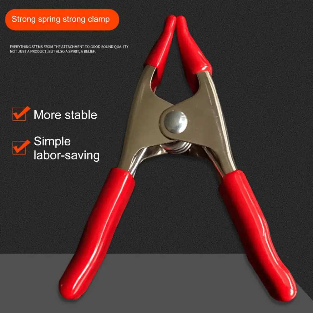 4-inch-Spring-Clamp-Wide-Jaw-Binder-Clip-High-Carbon-Steel-Backdrop ...