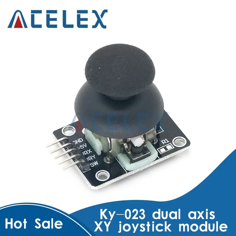For-Arduino-Dual-axis-XY-Joystick-Module-Higher-Quality-PS2-Joystick ...