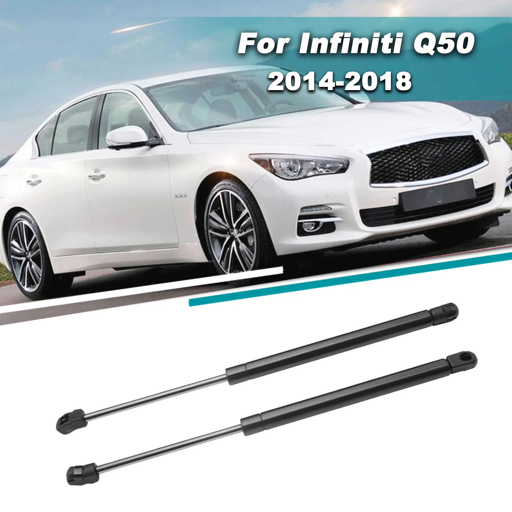 Support-Struts-For-Infiniti-Q50-2014-2015-2016-2017-2018-Replaceable ...