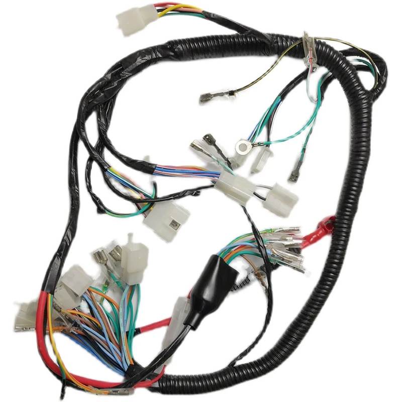 Motorcycle Electric Full Assembly Spare Parts Entire Vehile Cable Wire ...