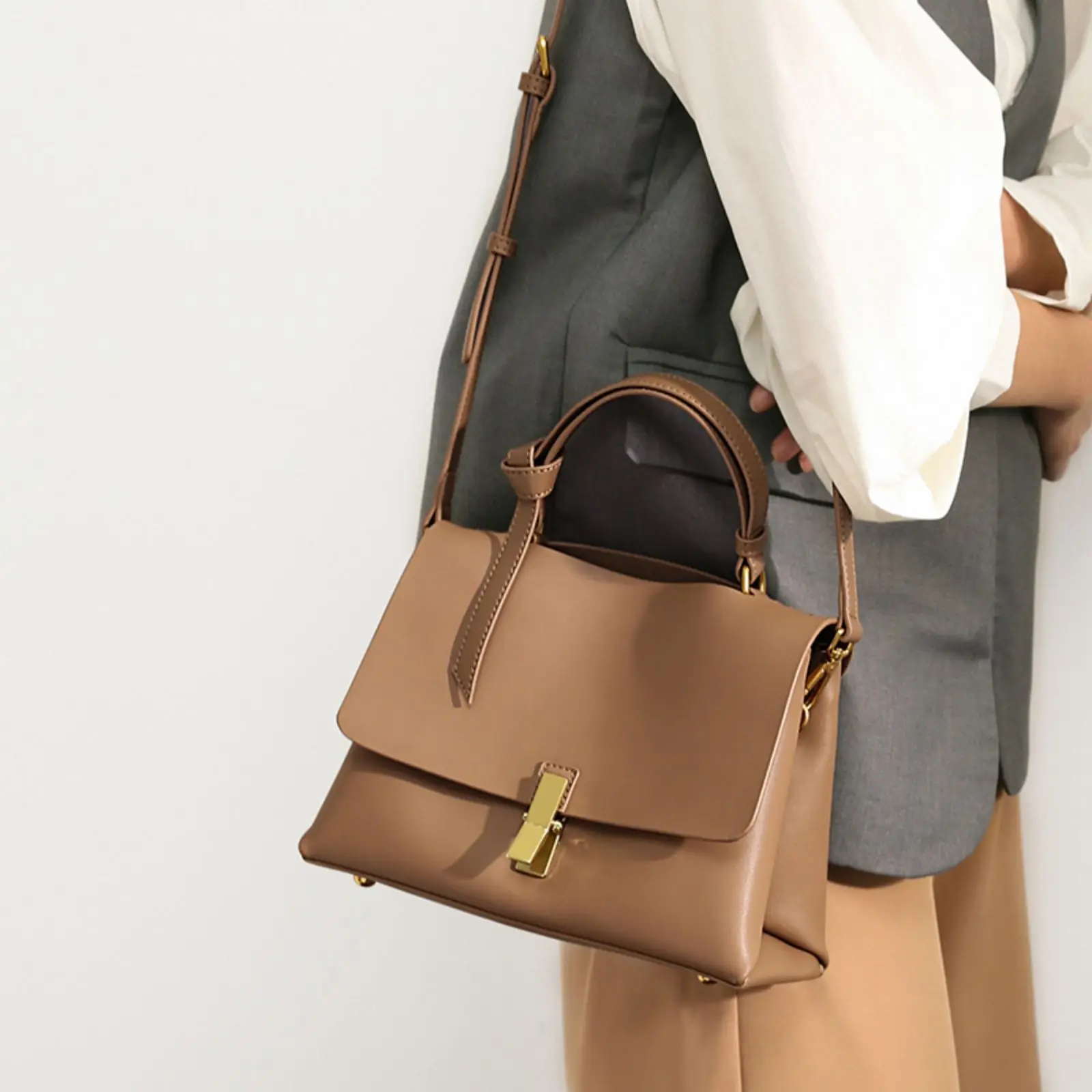 ITAMOOD-Cowhide-Vintage-Handbag-Adjustable-Strap-Original-Designer ...