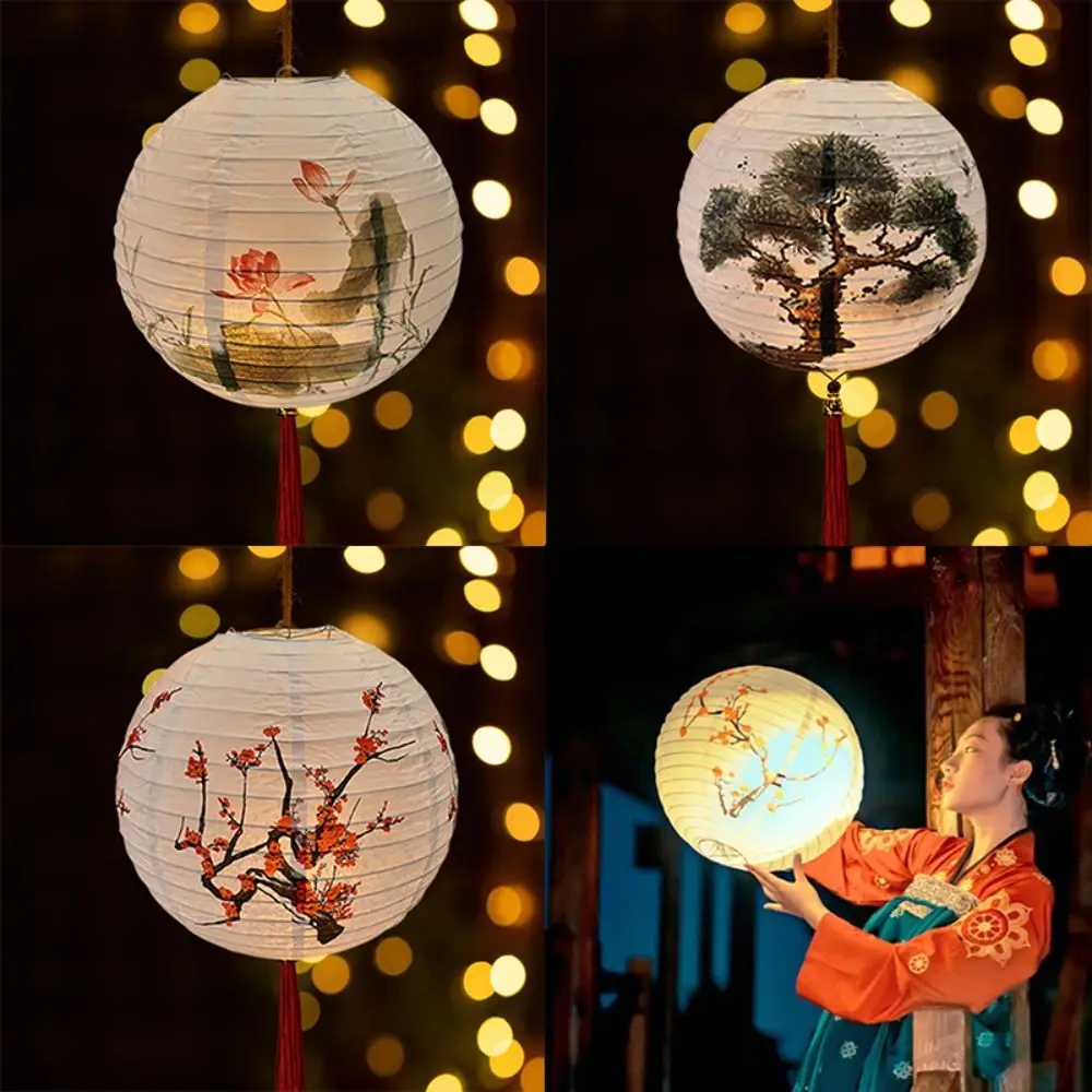 Flowers Strings Chinese Paper Lanterns