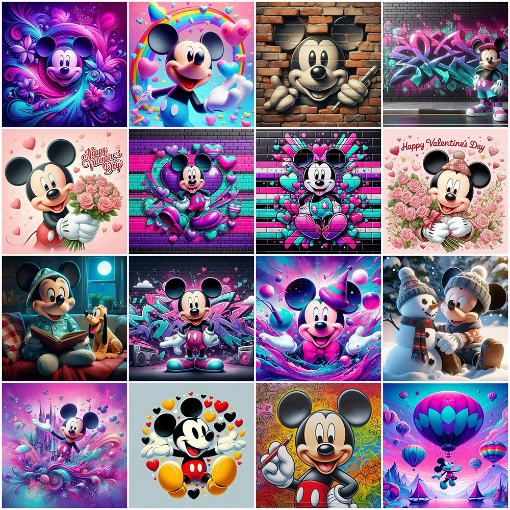 Disney-DIY-Diamond-Mosaic-Mickey-Mouse-Cartoon-Rhinestone-Pictures ...