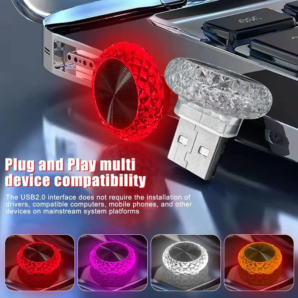 Car-USB-Ambient-Light-Mini-LED-Decorative-Atmosphere-Lamps-For-Auto ...