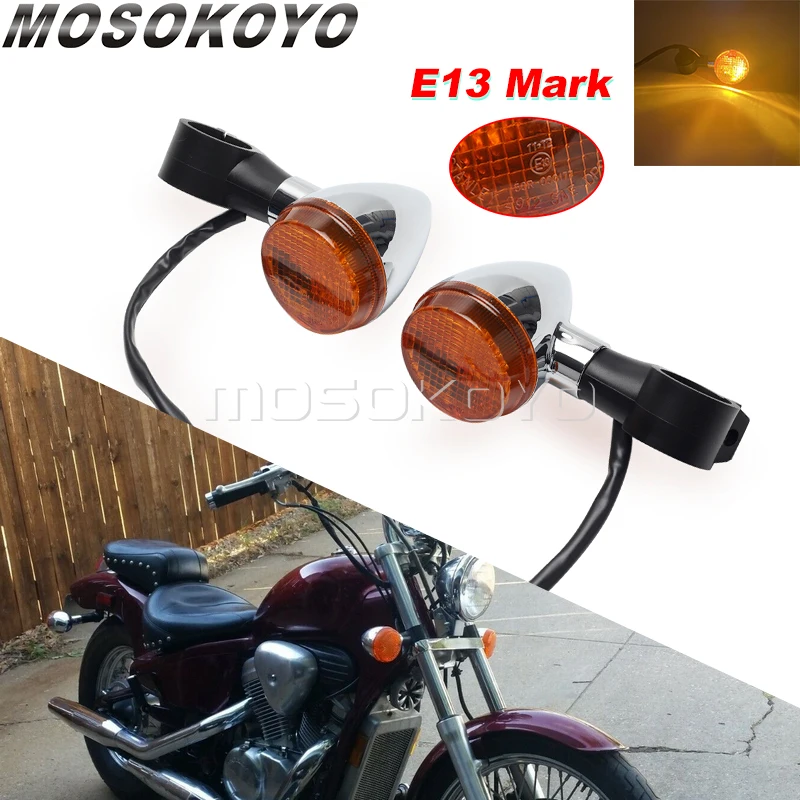 Motorcycle-Front-Turn-Signal-Indicator-Light-Lamp-Blinker-Flasher ...