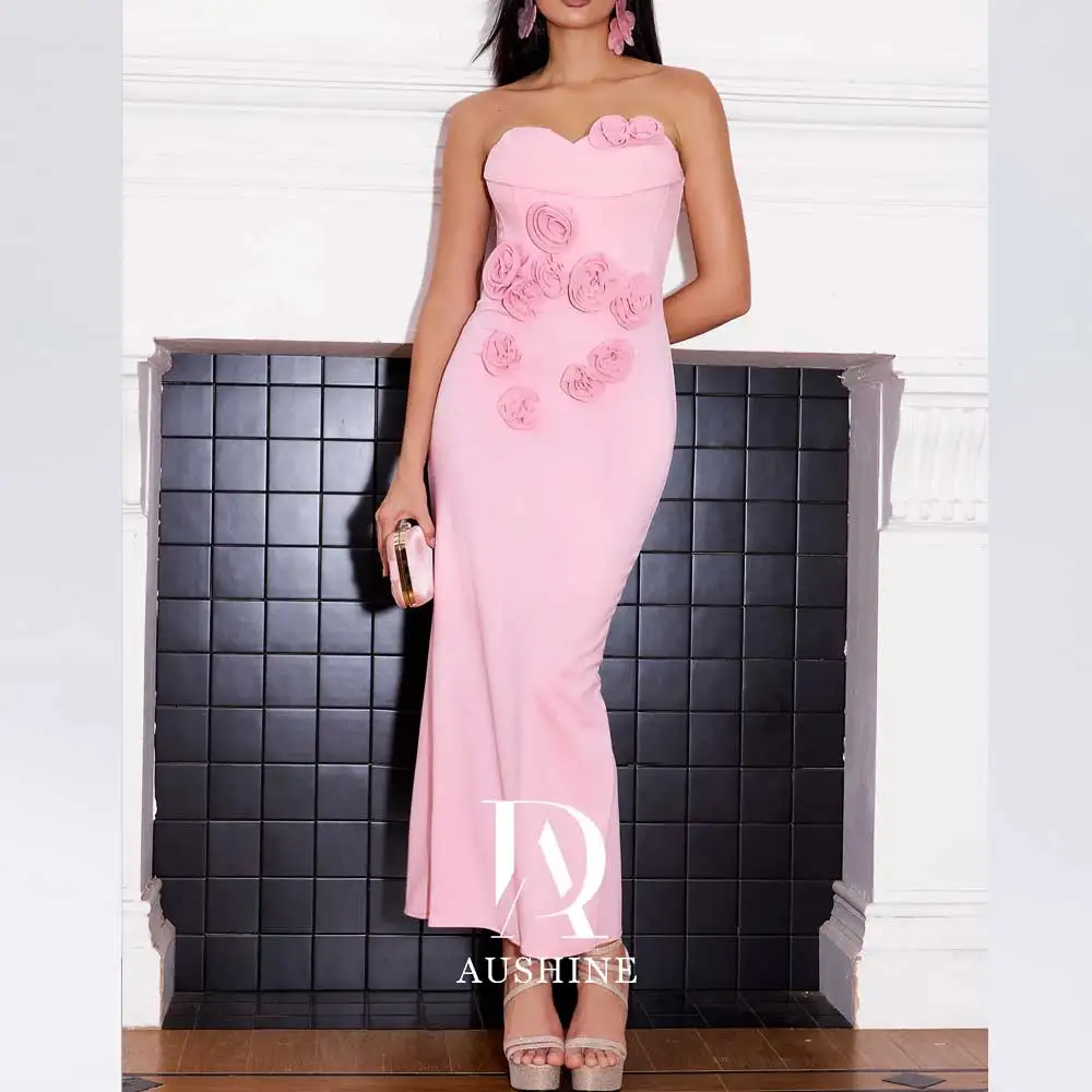 Aushine-Dress-Luxury-Birthday-Evening-Dress-Ankle-Length-Sleeveless-Summer-Elegant-Wedding-Party ...