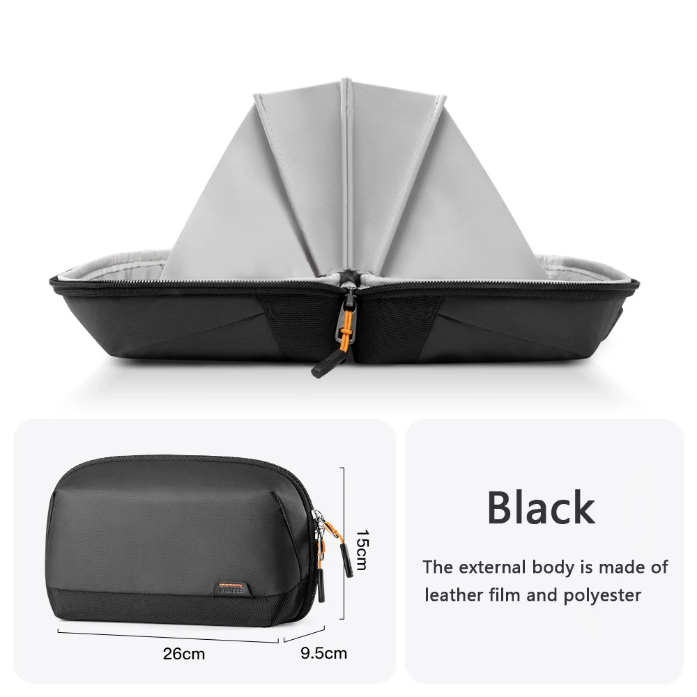 Cable Storage Bag Waterproof Digital Electronic Organizer Portable USB ...