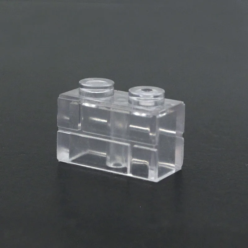 1x2-Moc-The-wall-Brick-120pcs-Transparent-color-DIY-Classic-Education ...