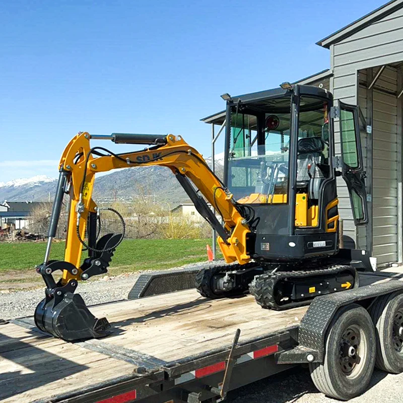 1-8-Tone-mini-Excavator-swing-boom-customized-bucket-auger-mini-Crawler ...