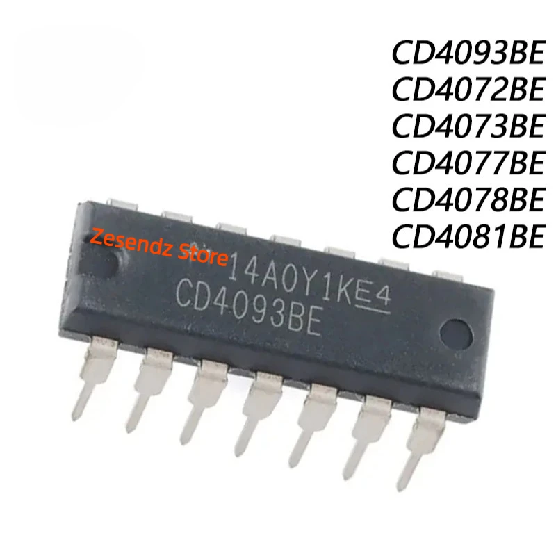 10piece-CD4093BE-DIP-HCF4093BE-CD4093-DIP-14-CD4072BE-CD4072-CD4073BE ...