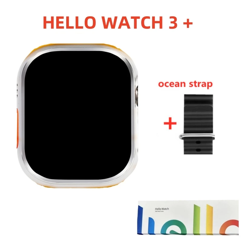 Hello-Watch-3-Plus-Smartwatch-para-homens-e-mulheres-b-ssola-NFC-AMOLED ...