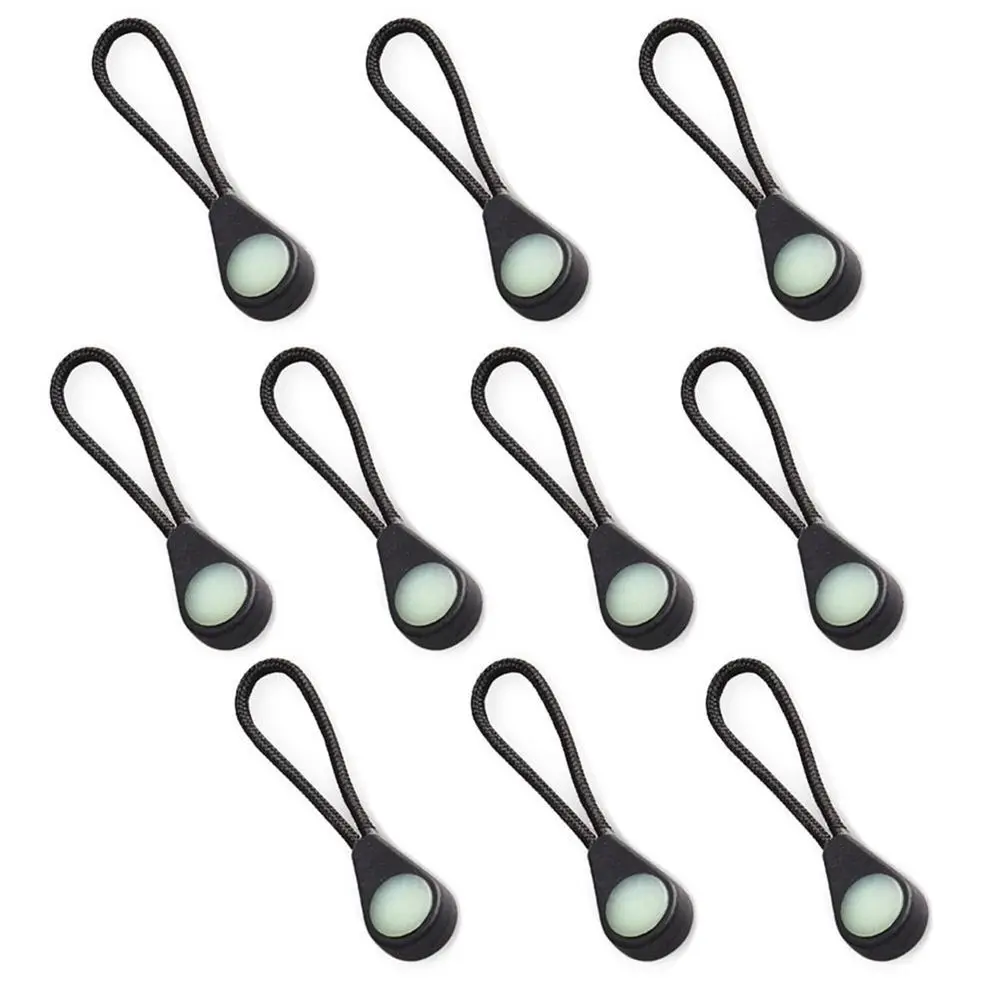 Ultra-Bright Bag Accessories Zipper Puller Clip Buckle Luminous Zipper ...