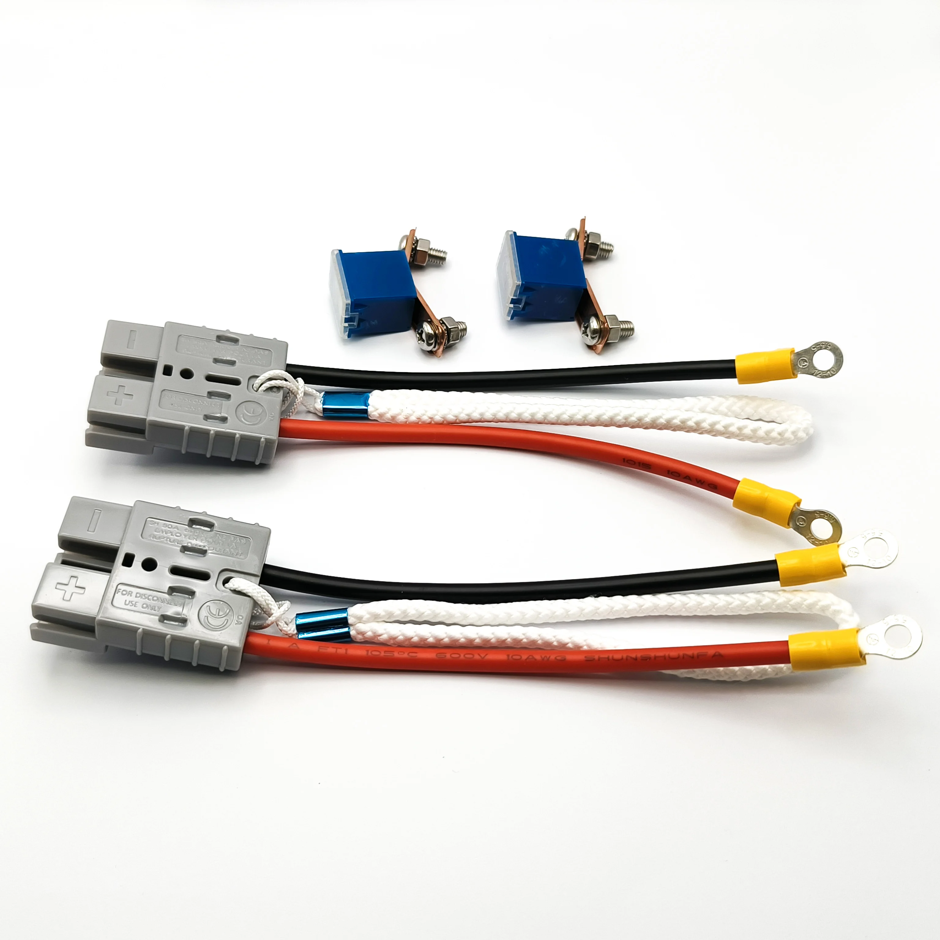 2PCS-Cable-Assembly-With-600V-10AWG-Wire-And-32V-100A-Fuse-for-APC-Lead ...