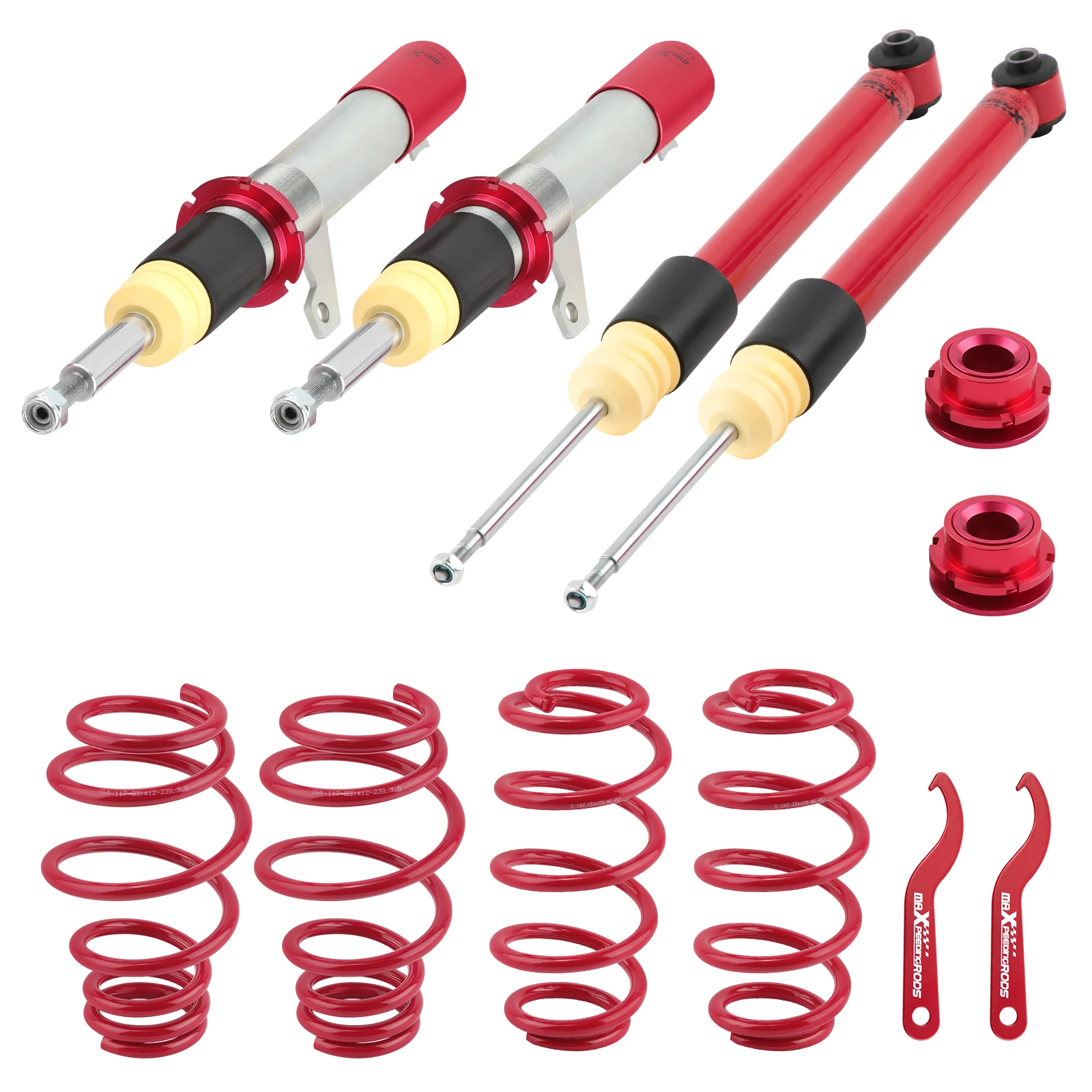 4x-Coilover-For-Audi-A3-8P-VW-Golf-Mk6-Jetta-Mk5-Shock-Absorber ...