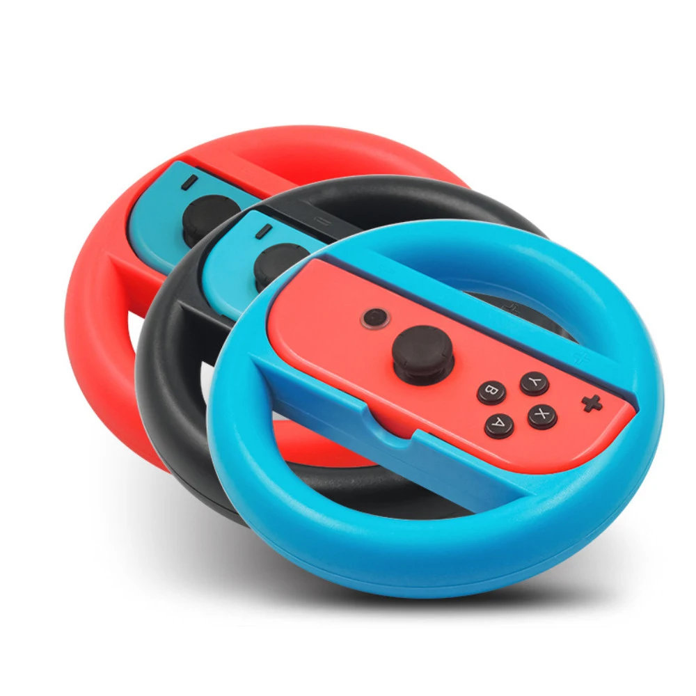 Volante de carreras de 2 piezas para Nintendo Switch, empuñaduras de ...