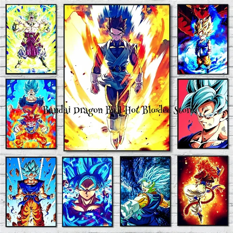 Japan-Classic-Hot-blooded-Anime-Dragon-Ball-Super-Saiyan-Goku-Gohan ...