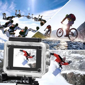 4K Action Camera 1080P/30FPS WiFi 2.0" 170D Underwater Waterproof ...