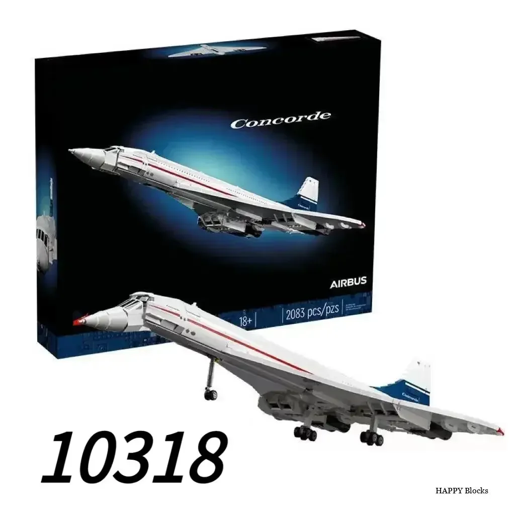 2024-novo-10318-airbus-concorde-kit-de-constru-o-supers-nico-avi-o-espa ...