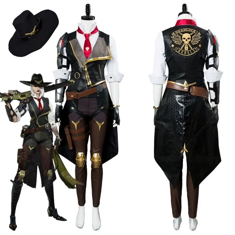 OW-Ashe-Cosplay-Fantasia-Costume-Elizabeth-Caledonia-Cosplay-Ashe ...