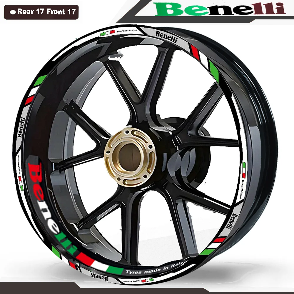 For Benelli Wheel Sticker Motorcycle Accessories Leoncino BN TRK TNT ...