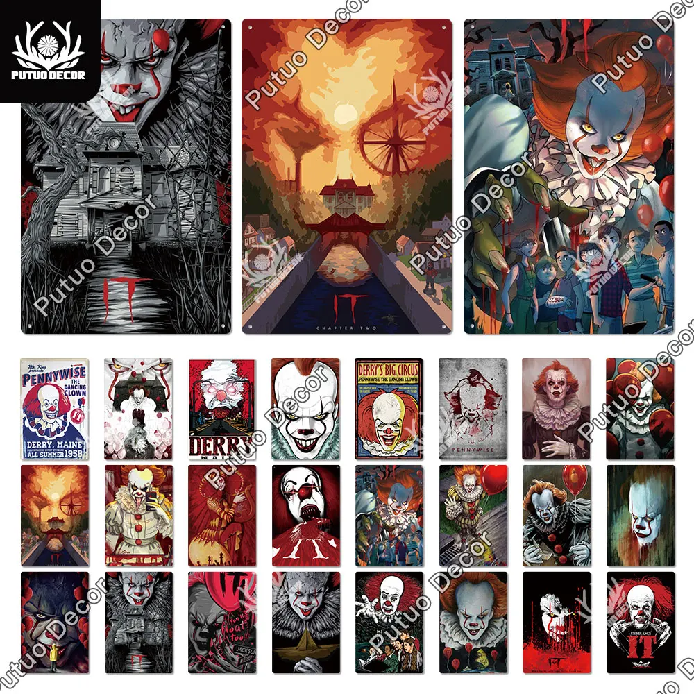 Pennywise Wall | Pennywise Wall Poster | Pennywise Room Decor ...