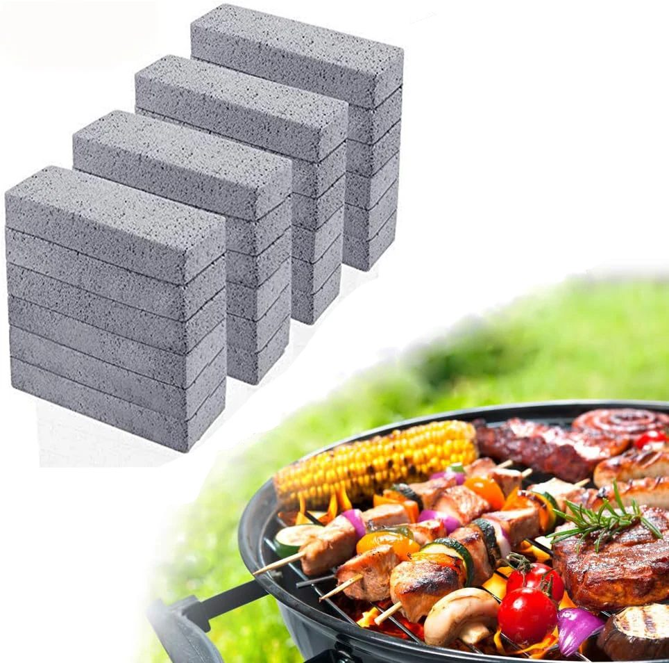 BBQ-Grill-Cleaning-Brick-Stains-Grease-Cleaner-Barbecue-Brush-Tools ...