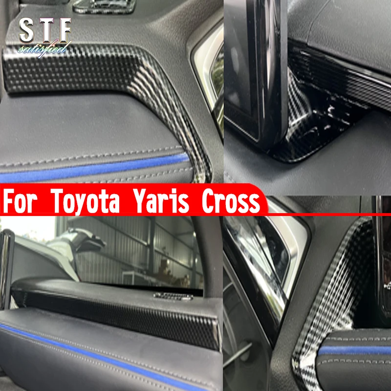 For-Toyota-Yaris-Cross-2024-2025-Car-Accessories-ABS-Interior-Center ...