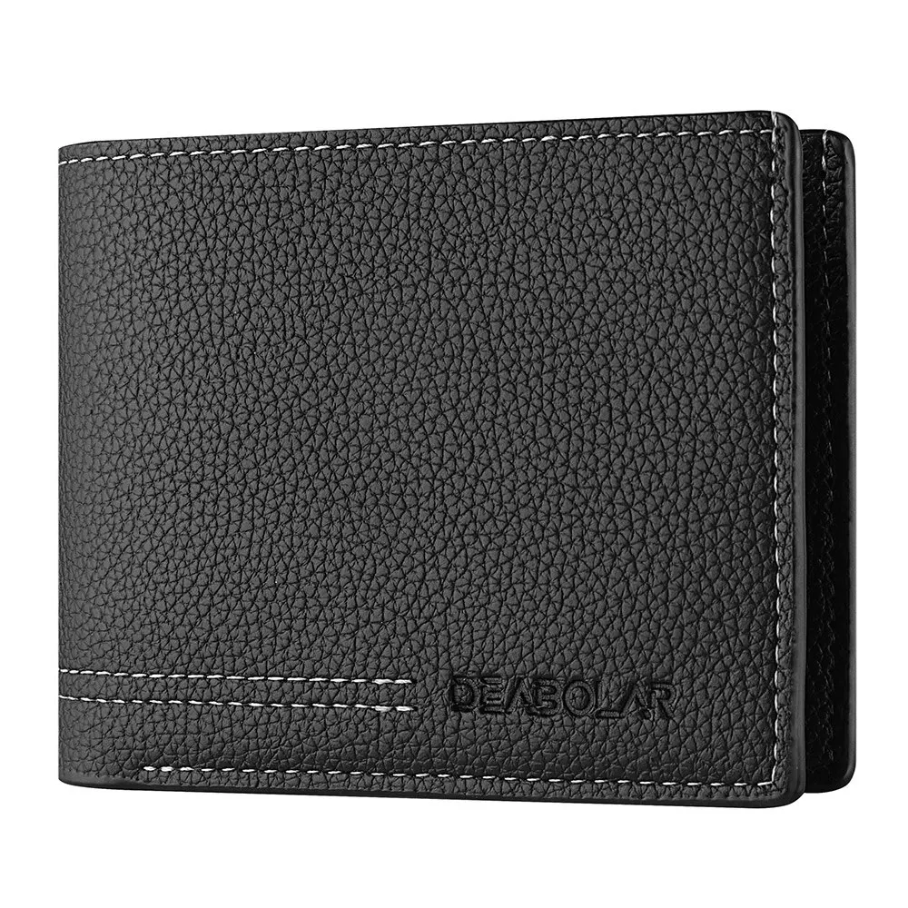 Men-New-Minimalist-Wallet-Ultra-thin-PU-Leather-Multi-slot-Newly ...