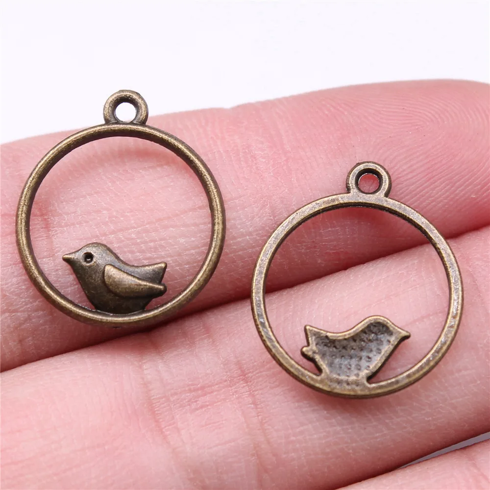 Bird Charms Pendant Women Jewelry Wholesale Bohemian Things - AliExpress 36