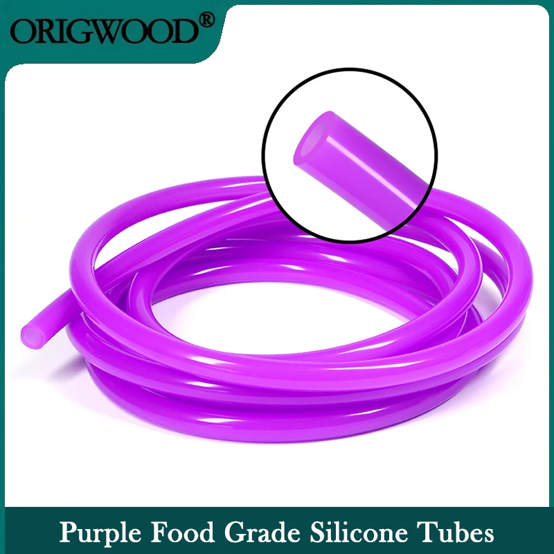 1-3-5-10M-Purple-Silicone-Tube-Food-Grade-Rubber-Hose-Flexible-Aquarium ...