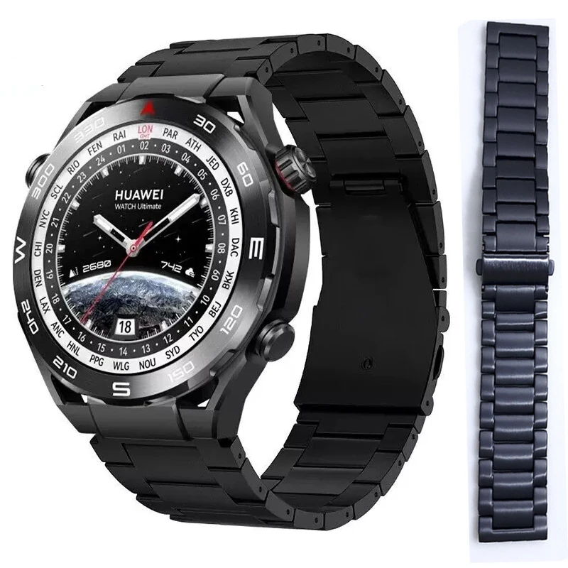 Real Titanium Strap For Huawei Watch Ultimate,supper Light 50g Metal ...