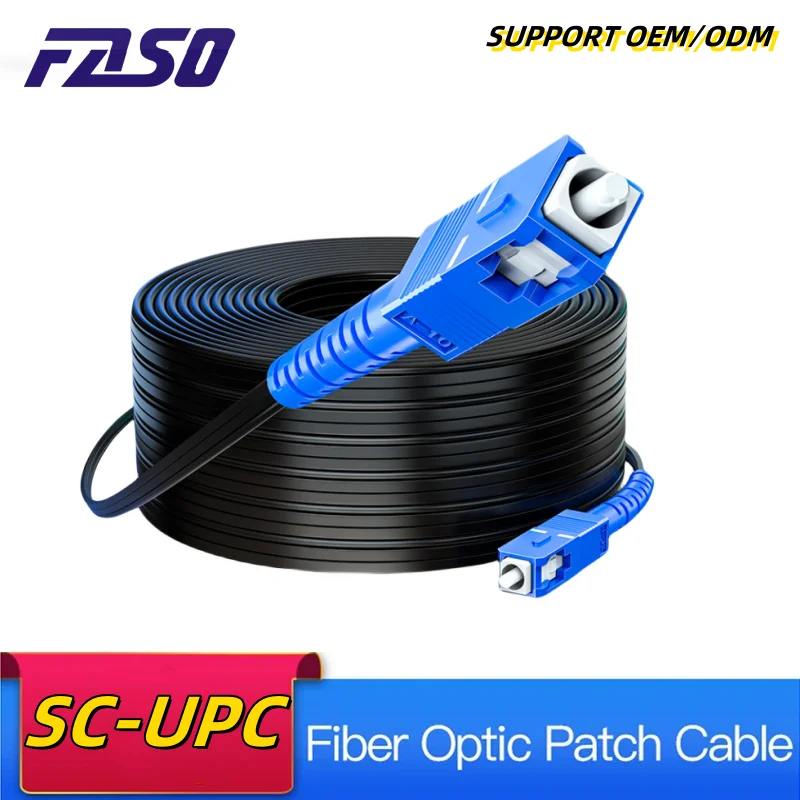 80-Meter-SCUPC-Fiber-Optic-Patch-Cord-SM-G657A1-SX-Outdoor-FTTH-Optical ...