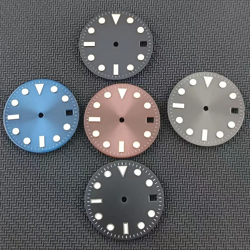 28.5mm Dial Watch Luminous Dial Nh35 Movement Dial Miyota8215 Dial ...