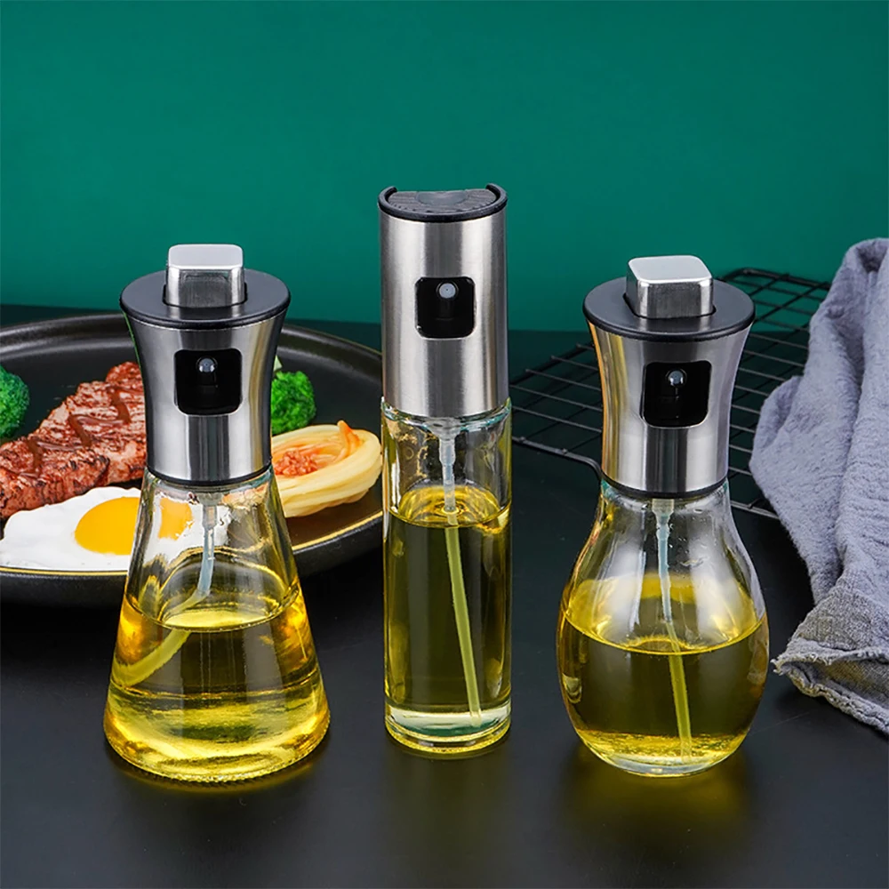 1pc Olive Oil Sprayerl 304 Stainless Steel Spray Bottle Spray Kitchen ...