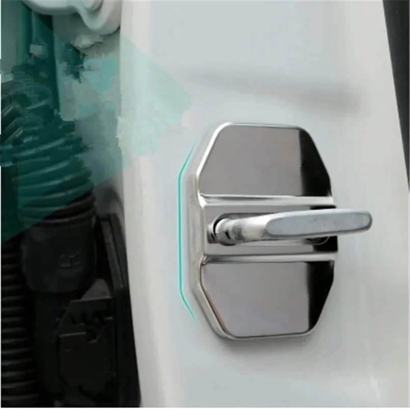 Door Lock Protection Cover case For Mercedes Benz E B C M ML SLK GLK ...