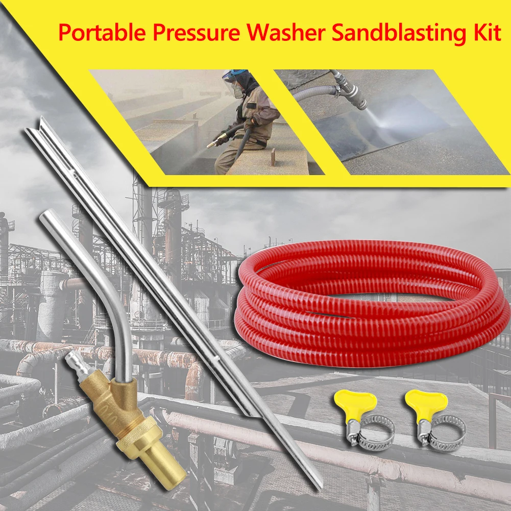 Portable-Sand-Blaster-Wet-Blasting-Pressure-Washer-Sandblasting-Kit-1-4 ...