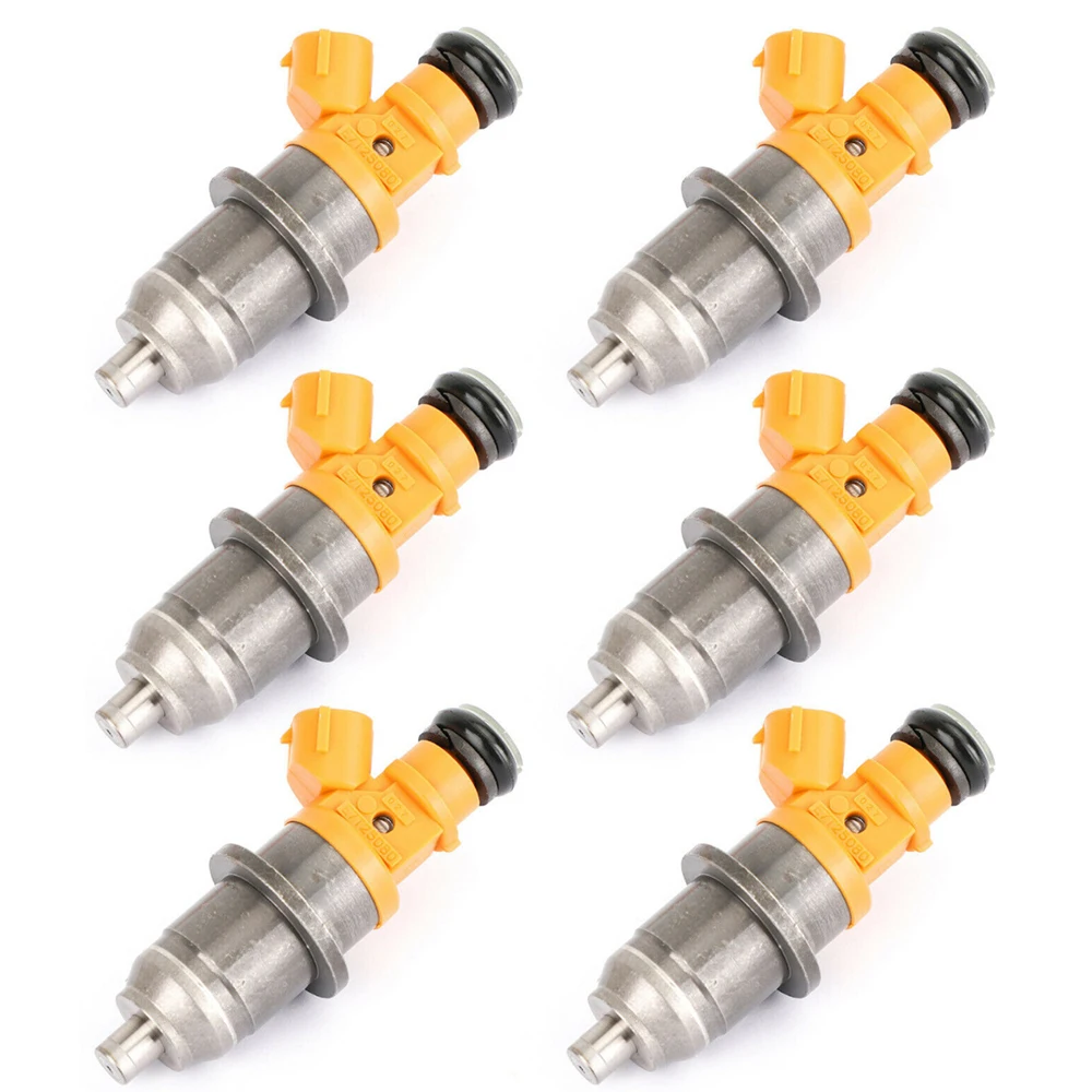 6pcs 60V-13761-00-00 Fuel Injectors for Yamaha Outboard HPDI 250 300HP ...
