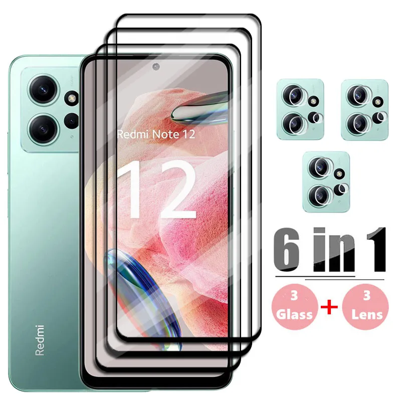 For-Xiaomi-Redmi-Note-12-Screen-Protector-Tempered-Glass-Redmi-Note-12 ...