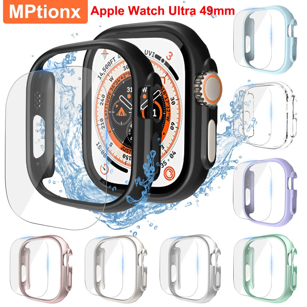 Glass-Matte-Watch-Cover-for-Apple-Watch-Ultra-49mm-Screen-Protector ...