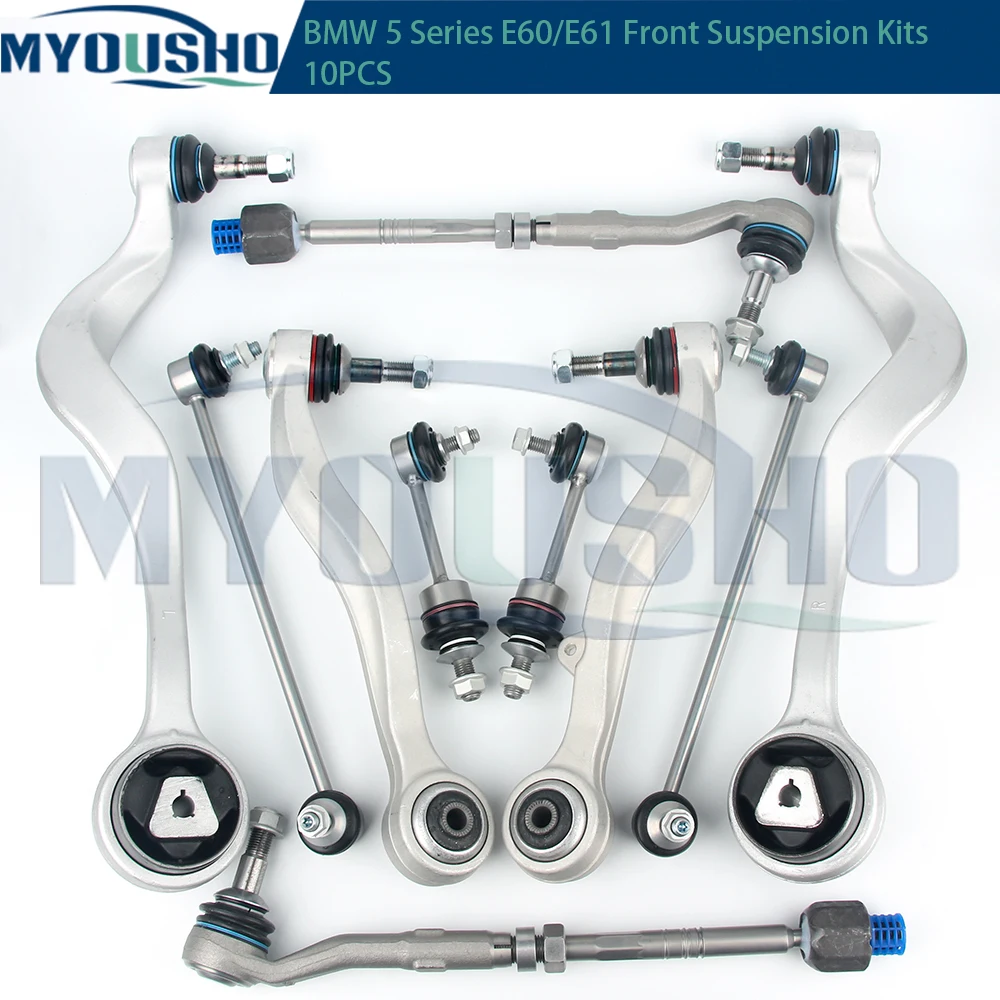 Myousho-8pcs-Front-Suspension-Control-Arm-Stabilizer-Link-Tie-Rod-End ...