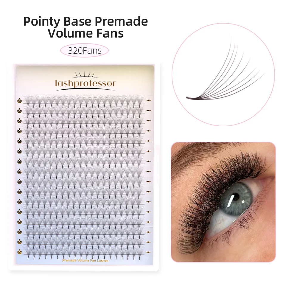 Lashprofessor Premade Volume Fans Pointy Base Premade Volume Eyelash ...
