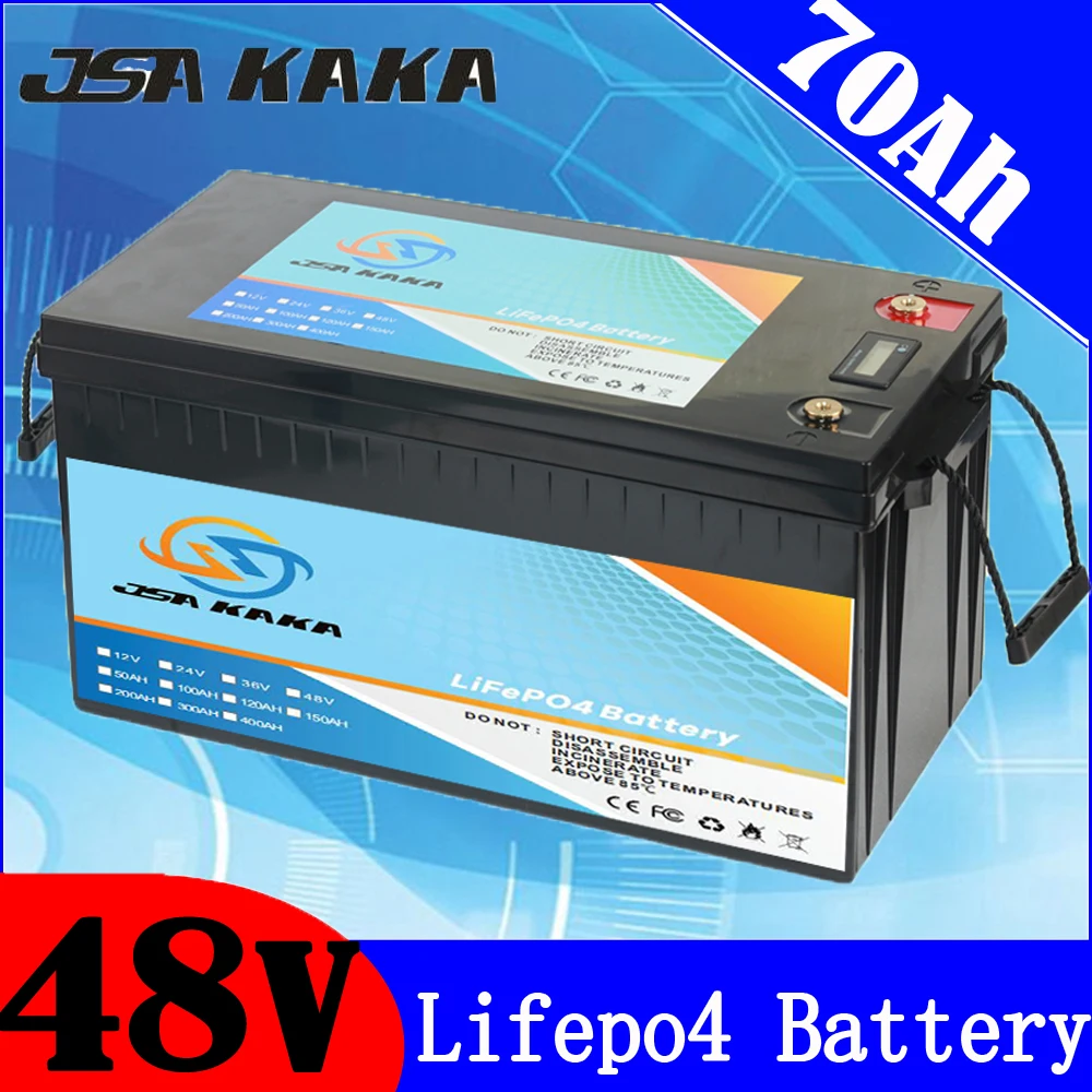 48v Battery Pack 48v 50ah 70ah 100ah Lifepo4 Battery Pack 48v Lithium ...
