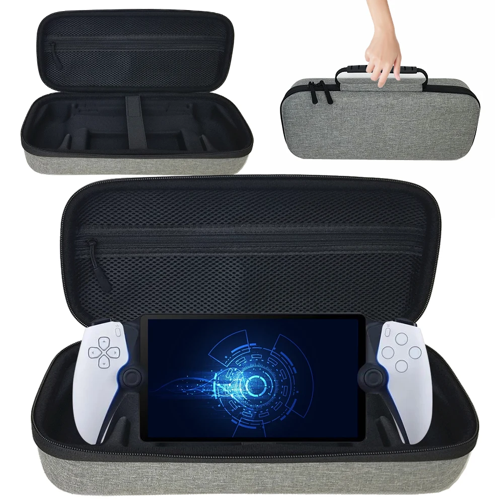 Hard-Carrying-Case-Shockproof-Protective-Travel-Case-EVA-with-Mesh-Pocket-Travel-Carry-Bag-for ...